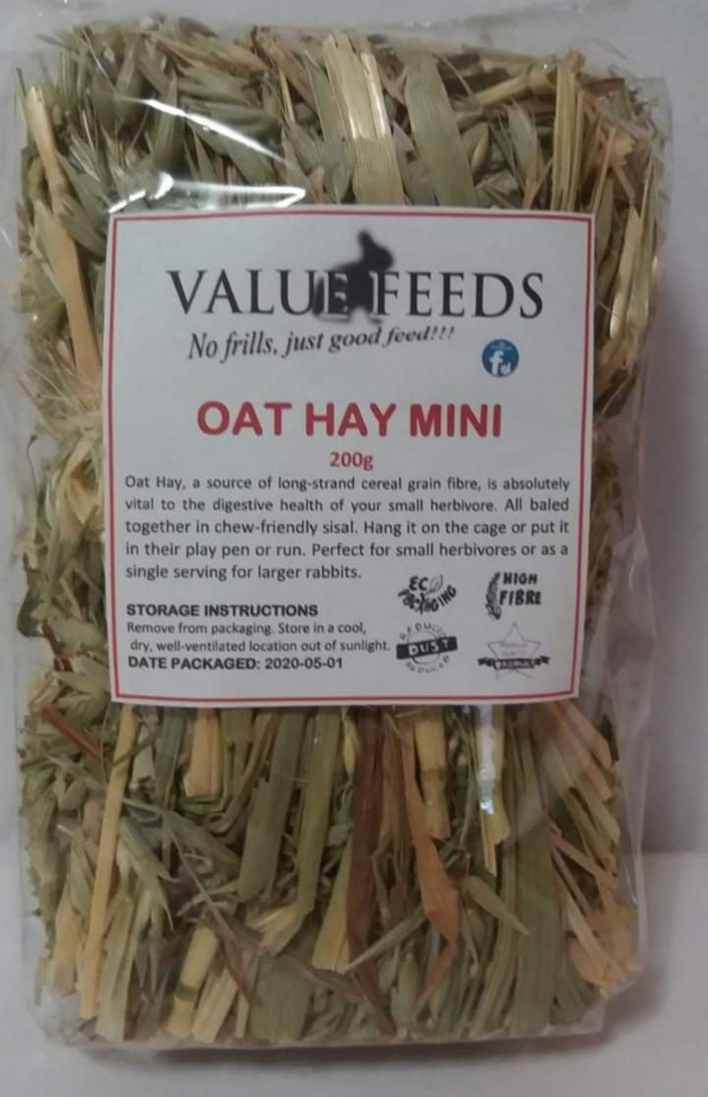 Oat hay mini 200g – Chinchilla Heaven